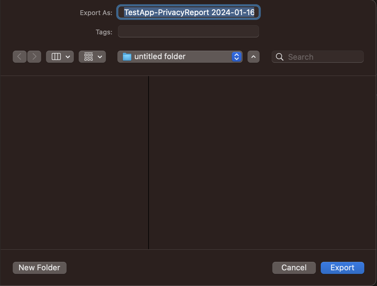 プライバシーマニフェストファイル組み込み手順 – FANSHIPサポートガイド